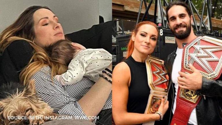 Seth Rollins Shares Adorable Picture Of Fiancée Becky Lynch With