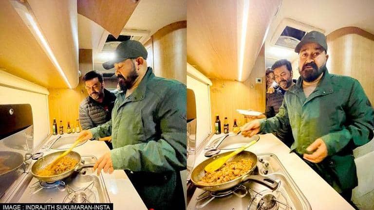 Mohanlal turns 'star chef' during 'Ram' shoot in UK, cooks for his co ...
