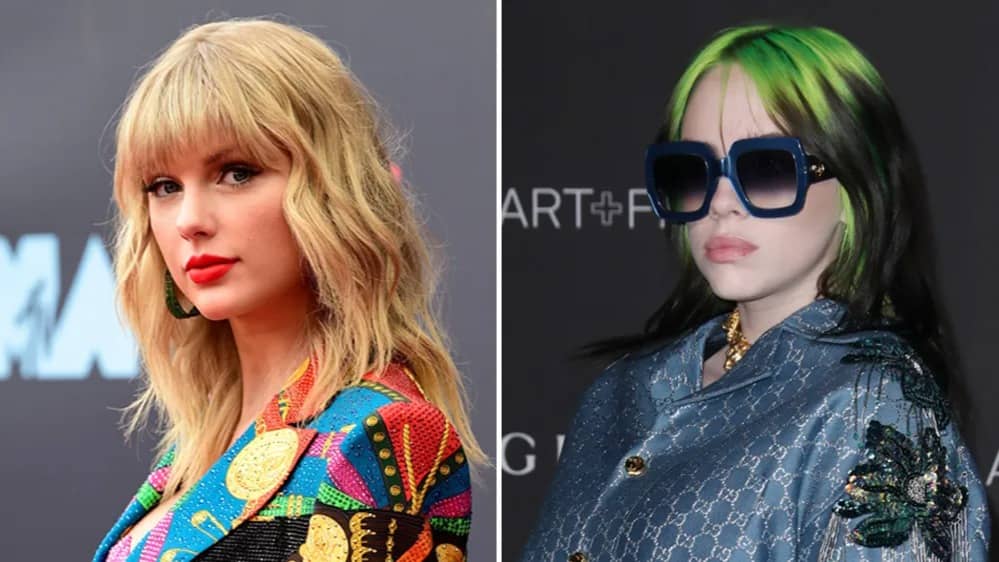 Billie Eilish Pacifies Taylor Swift Fans After Stoking Controversy With ...
