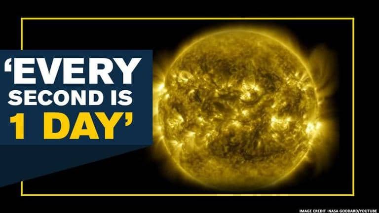 NASA releases stunning 10-year time-lapse of Sun, watch incredible ...