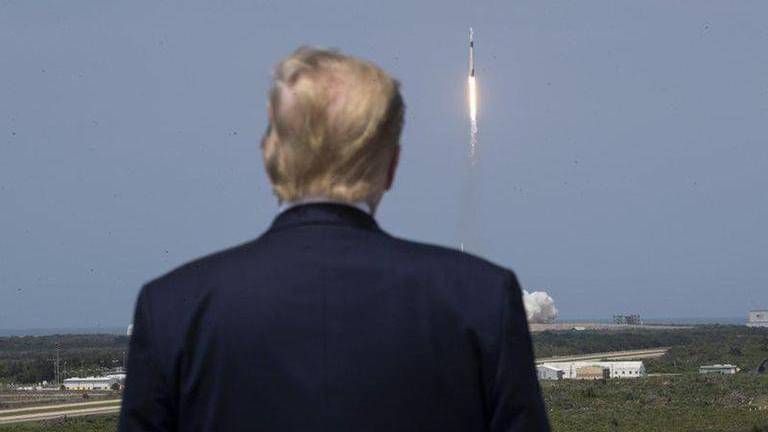 NASA-SpaceX launch provides Trump moment to relish during difficult ...