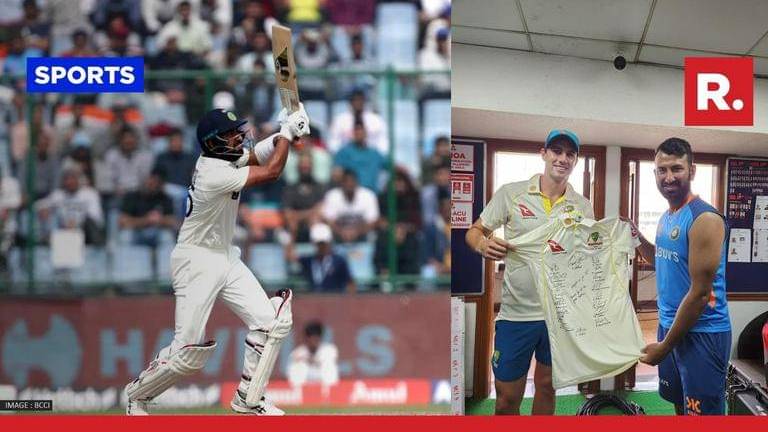 Pujara gets special jersey signed from Australian skipper for achieving ...