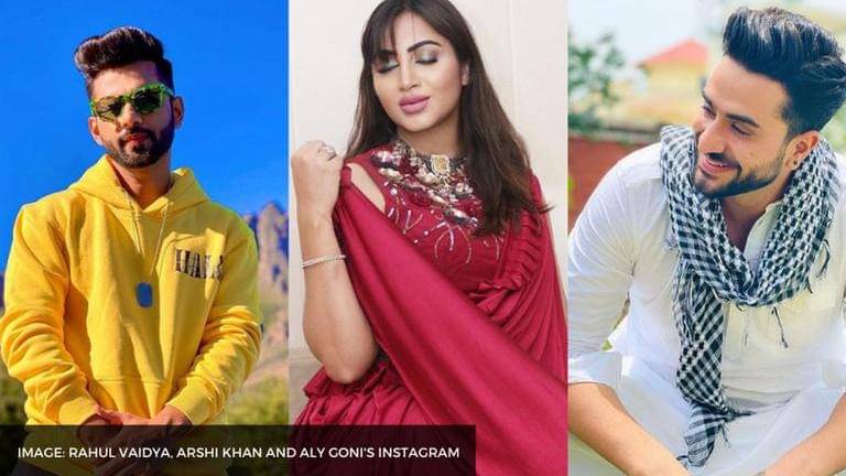 Rahul Vaidya and Aly Goni get special Father's Day surprise from Arshi ...