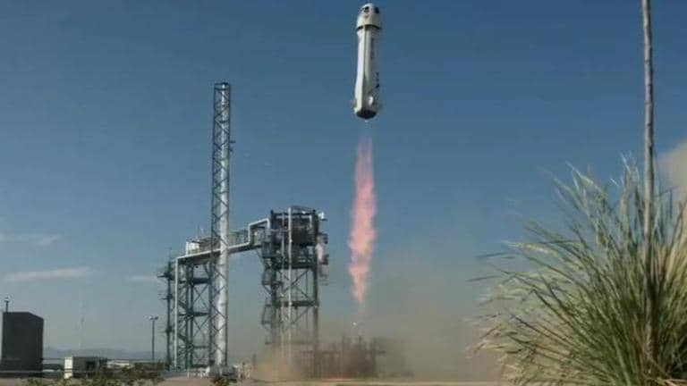 'Not prepared to talk about it': Blue Origin official on cause of NS-23 ...