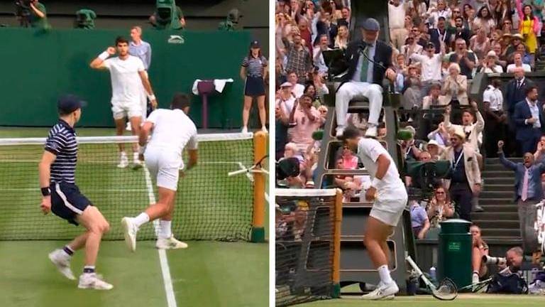 Wimbledon: Furious Novak Djokovic takes out his frustration on racquet, absolutely destroys it ...