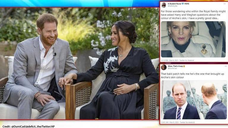 Meghan and Harry interview: Netizens guess who was 'concerned' about ...