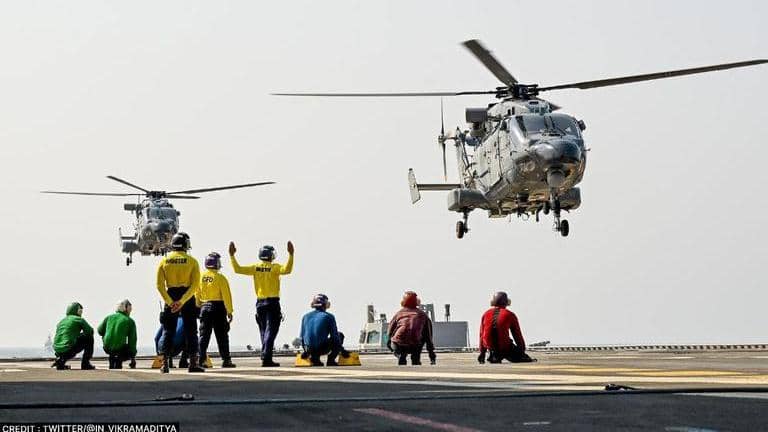 Indian Navy's 324 Air Squadron celebrates maiden anniversary at INS ...