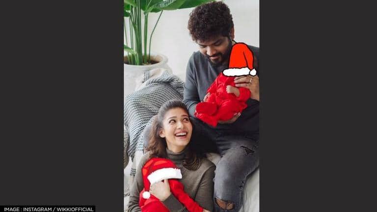 Vignesh Shivan-Nayanthara celebrate first Christmas with twins - Uyir ...