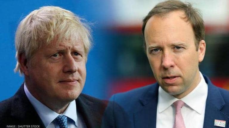 Boris Johnson makes rare public appearance as Matt Hancock's leaked ...