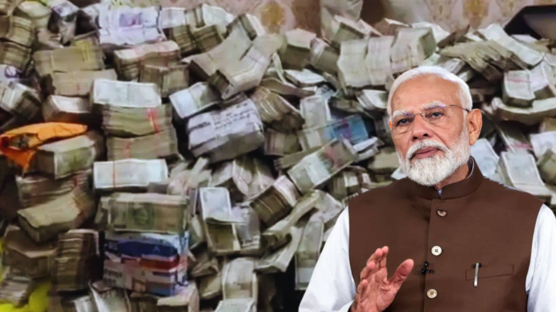 'Mountains of Currency Notes': PM Modi Slams INDI Bloc After Jharkhand ...
