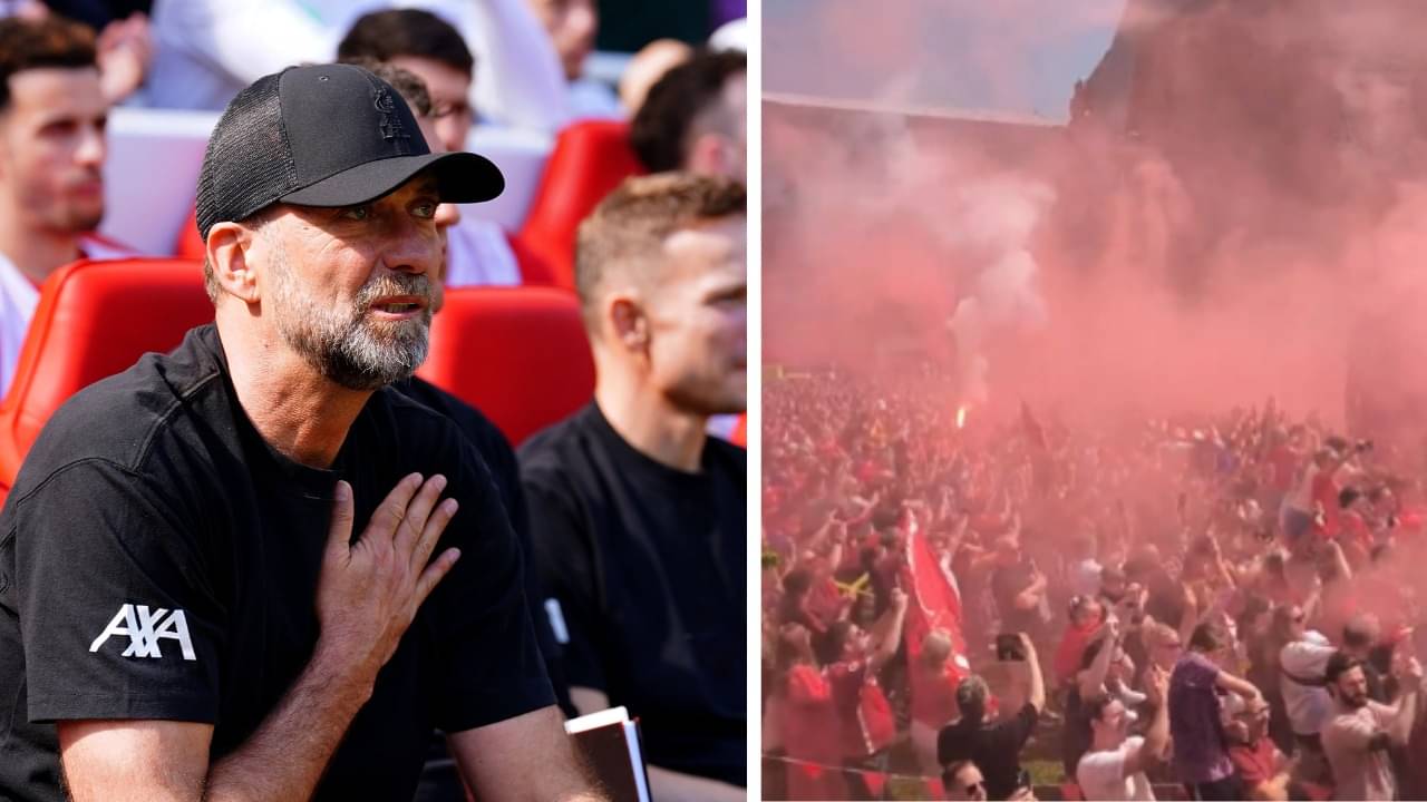 'Danke Jurgen': Liverpool fans present emotional 'Never Walk Alone' farewell to Jurgen Klopp ...