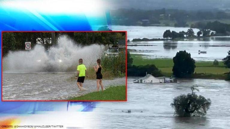 Record Rainfall Forces Evacuations Flood Warnings Issued For Australia