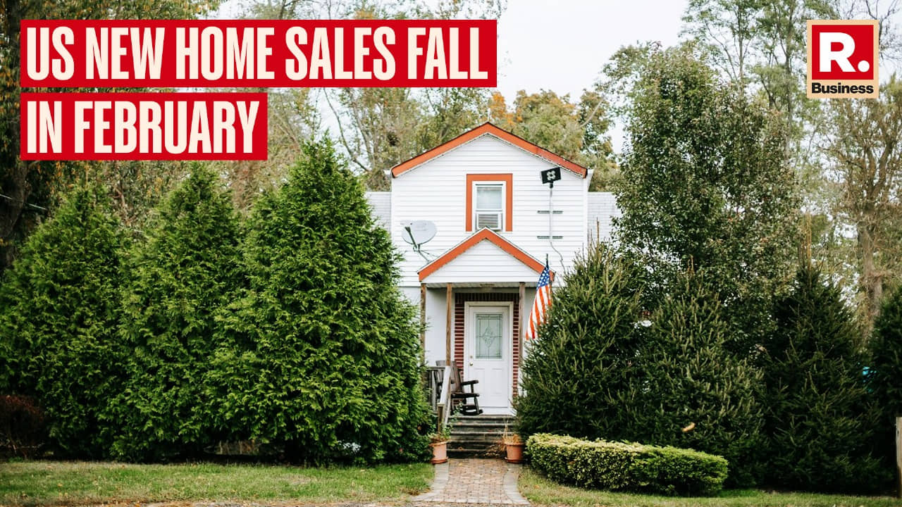 US new home sales fall in February | Republic World