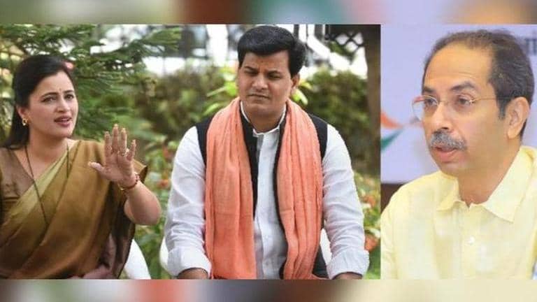 Navneet & Ravi Rana back rebelling Maha MLAs, says 'CM Uddhav following ...