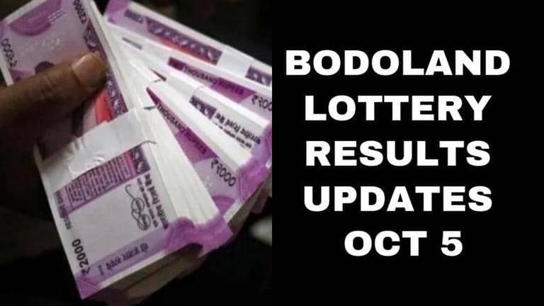 Bodoland Lottery: Results, Announcements, Updates | October 5, 2019 ...
