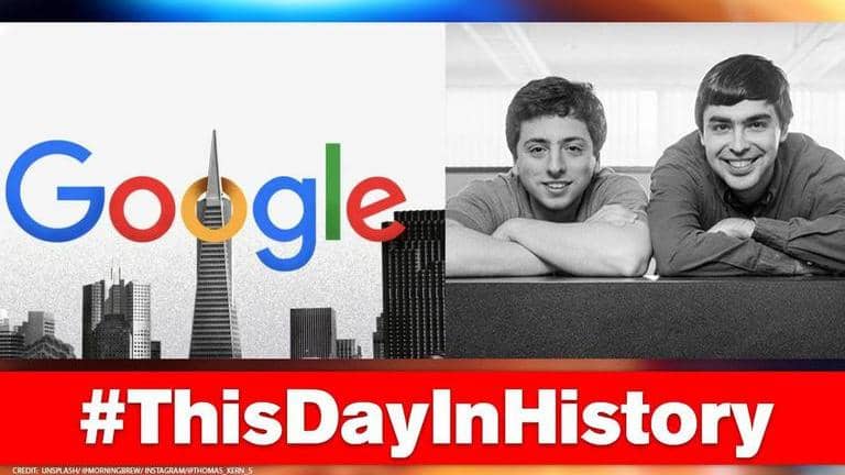 Google was founded on this day in 1998; know the Stanford university ...