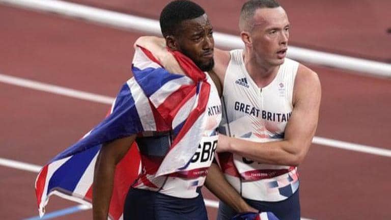 British sprinter reveals 5-yr-old son's reaction after he was stripped ...