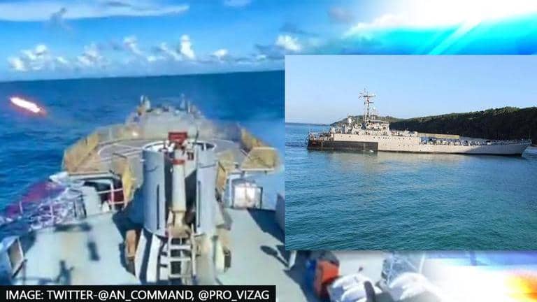 INS Kumbhir fires rocket off Andaman coast as part of military ...