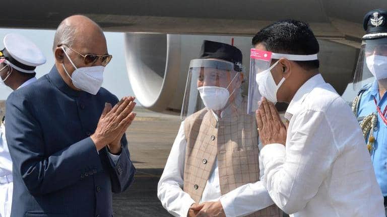 President Kovind arrives in Goa to attend Liberation Day event ...