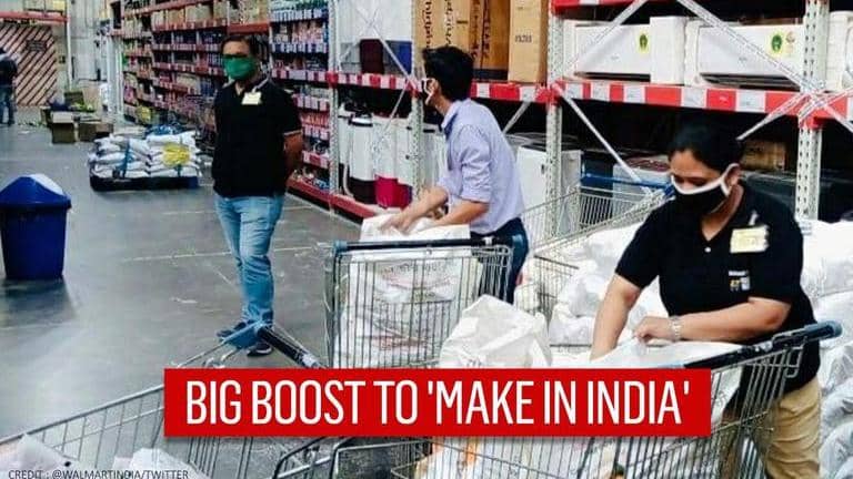 Walmart commits to exporting $10 Bn worth of Indian Goods by 2027 in ...