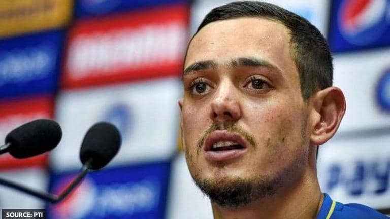 Quinton de Kock wary of 'bubble life fallout' ahead of historic tour of ...