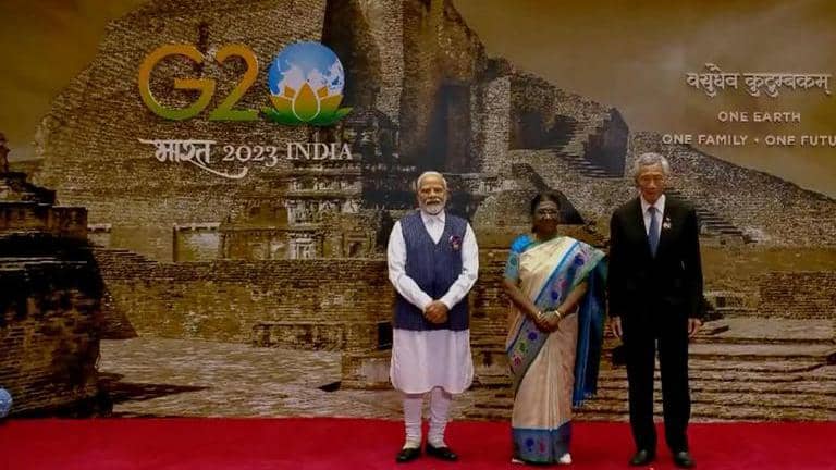 G20 Summit: President Murmu, PM Modi welcome G20 leaders, delegates at ...