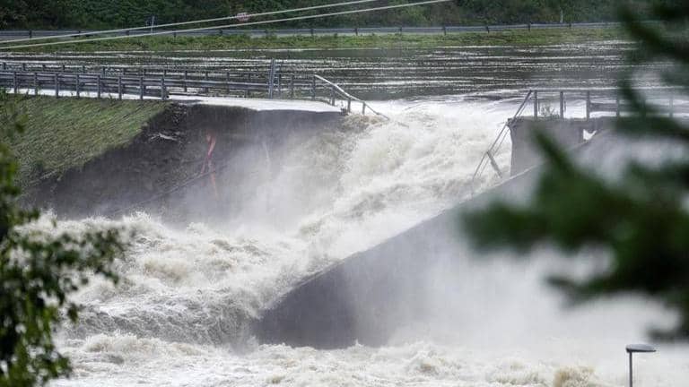 Storm-induced heavy rain triggers landslides in Norway, Swedish harbour ...