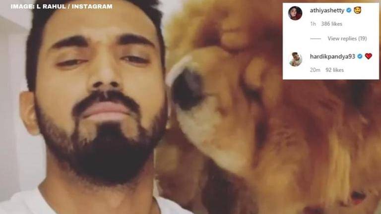 KL Rahul posts video of playing with dog at home, Athiya Shetty and ...