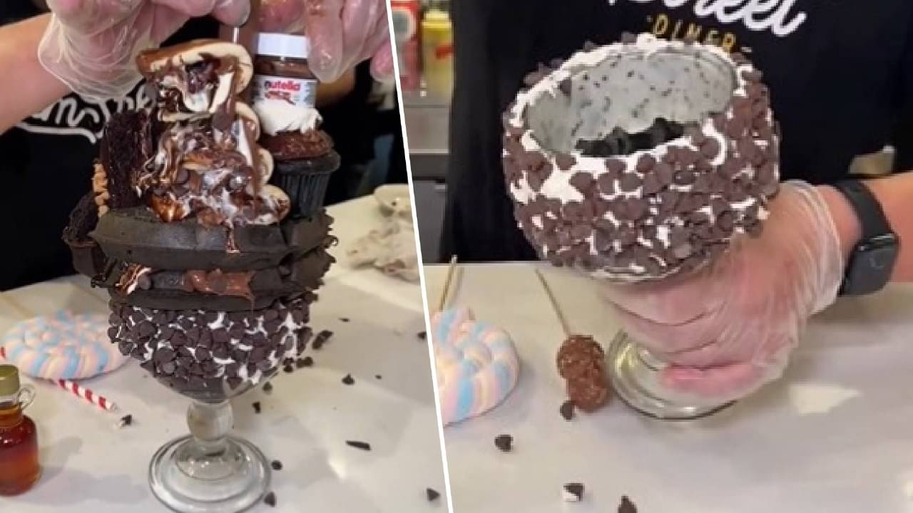 Chocolate Filled Multi-Layered Dessert Shocks Internet, Video Goes ...