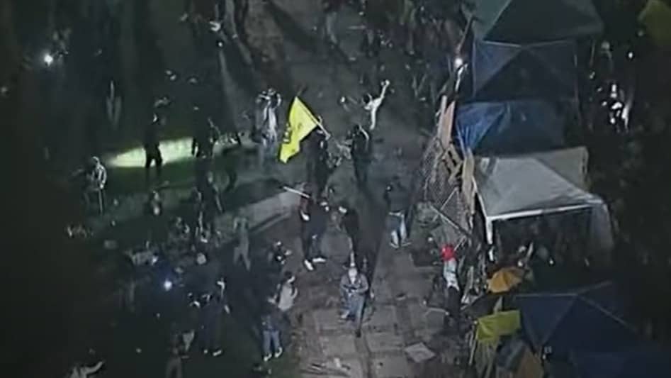 Chaos Erupts at UCLA as Pro-Palestine Protesters Clash With Israeli ...