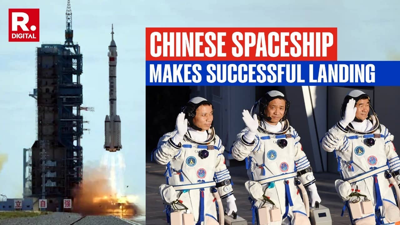 Spaceship Carrying Shenzhou-17 Crew Successfully Lands In North China ...