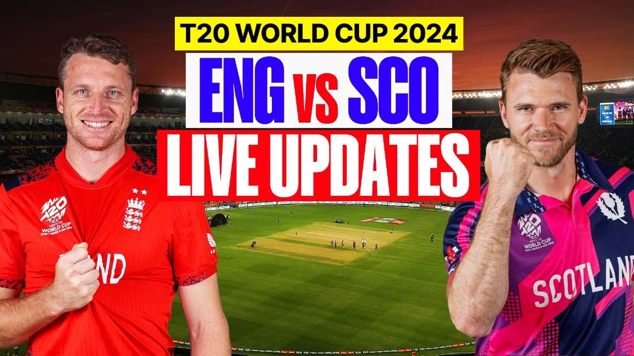 ENG vs SCO, T20 World Cup 2024 Highlights: Match abandoned due to rain ...