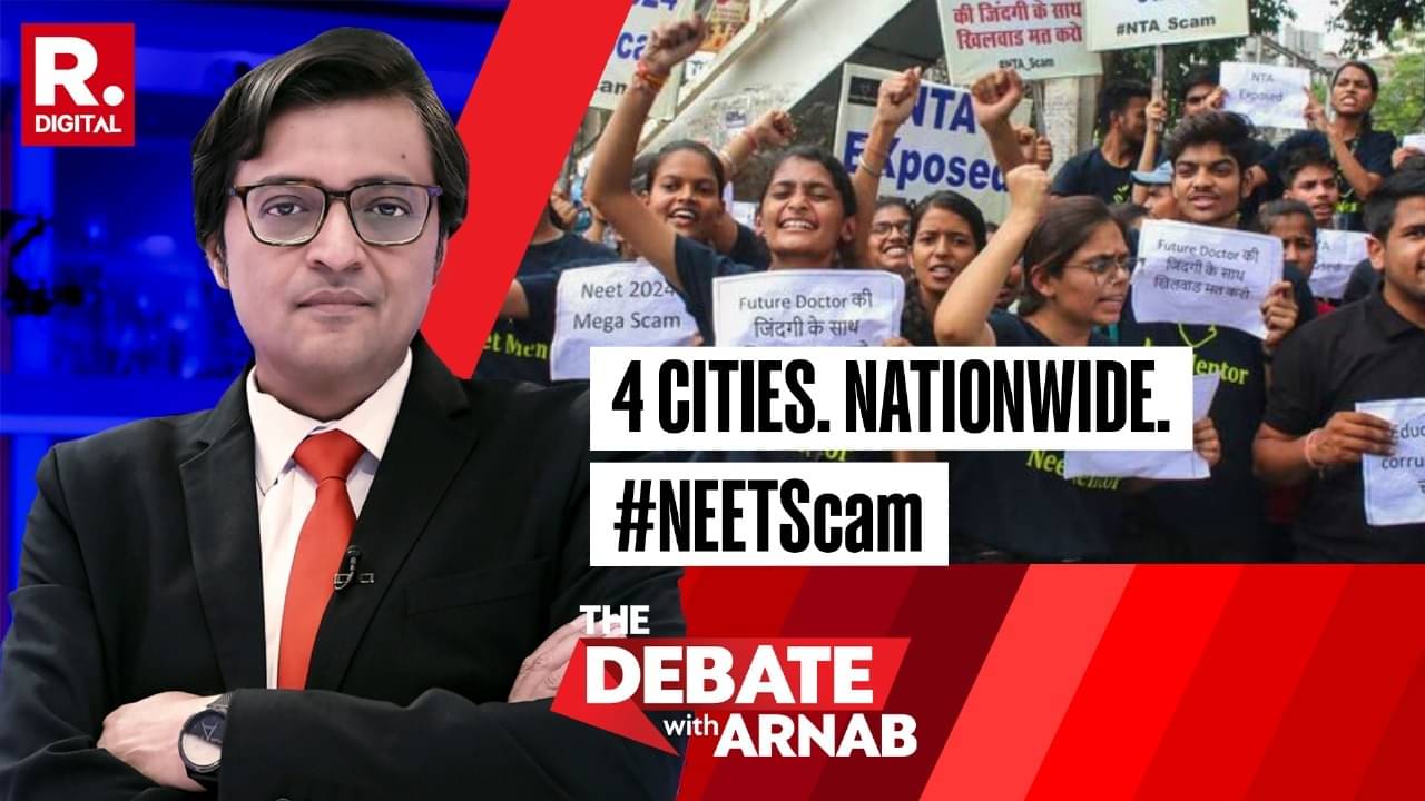 Republic Unearths NEET Scam Proof But Who Is Downplaying The NEET Scam ...