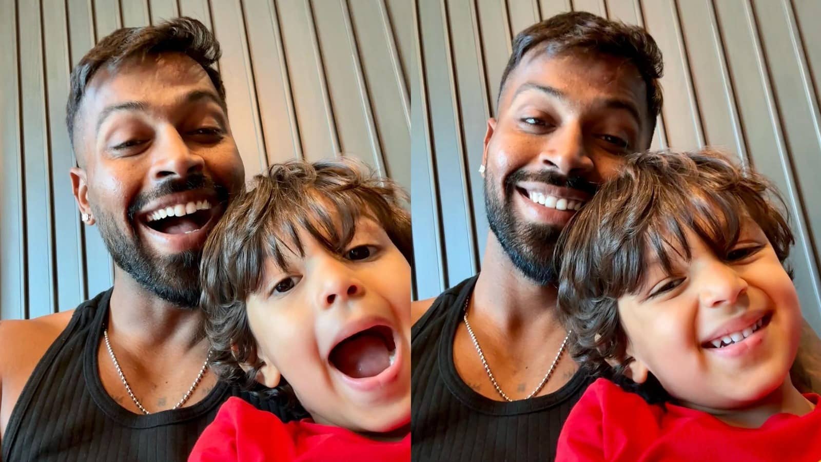 'Always a proud papa': Hardik Pandya shares adorable post for son ...