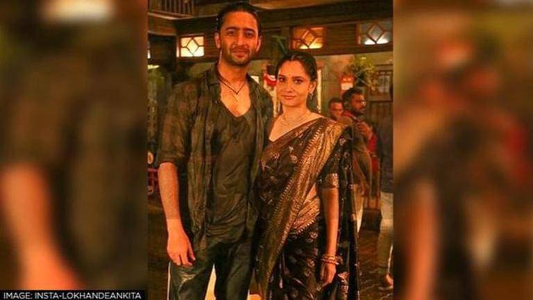 Ankita Lokhande shares BTS of 'first scene' with Shaheer Sheikh in ... Ankita Lokhande shares BTS of 'first scene' with Shaheer Sheikh in ...