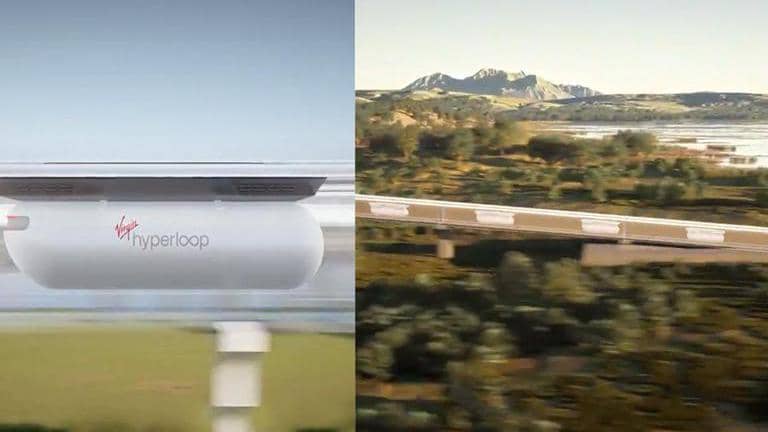 Virgin Hyperloop new video explains how high-speed passenger pods can travel at 670 mph ...