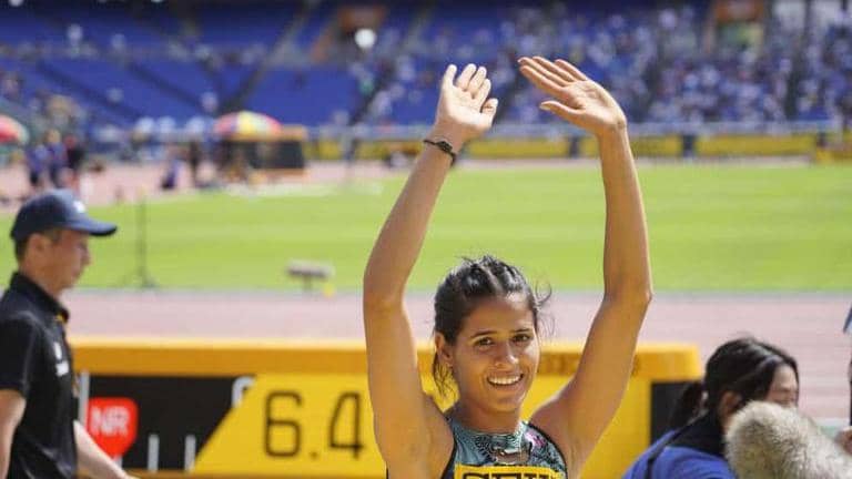 Shaili Singh clutches bronze in long jump after global senior ...
