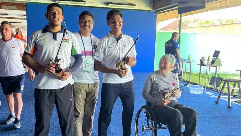 Para-shooter Rudransh Khandelwal creates world record on way to pistol ...