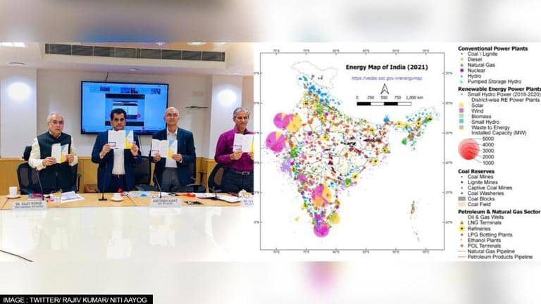 NITI Aayog launches 'Geospatial Energy Map of India' in collaboration ...