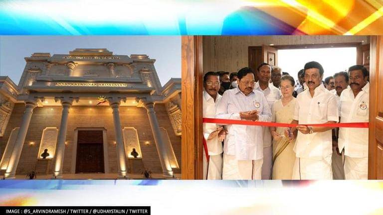 DMK chief MK Stalin inaugurates party office in Delhi; terms it as ...