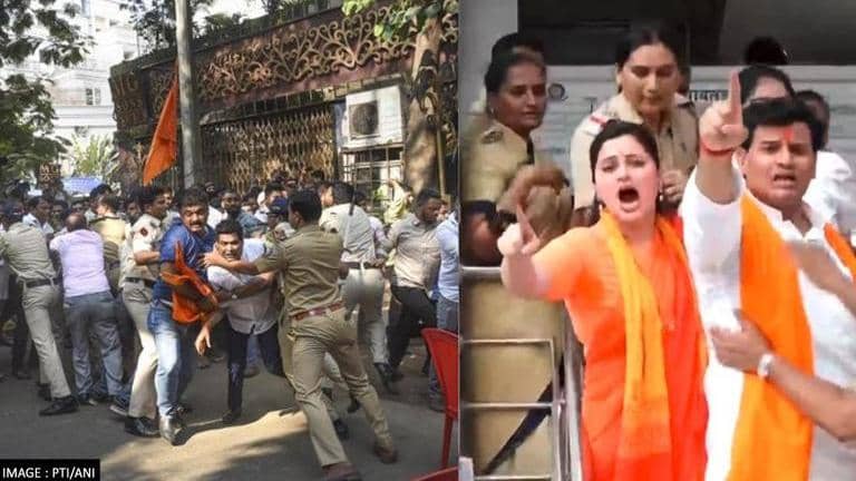 Navneet & Ravi Rana to be produced before court today; FIR against Sena ...