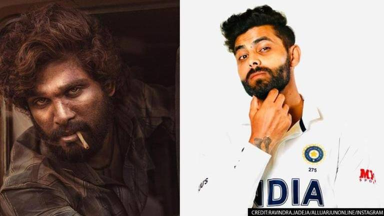 Allu Arjun responds to Ravindra Jadeja after cricketer recreates his ...