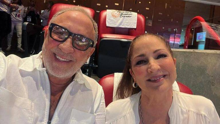 Grammy-winner Gloria Estefan, husband Emilio Estefan celebrate 45th ...