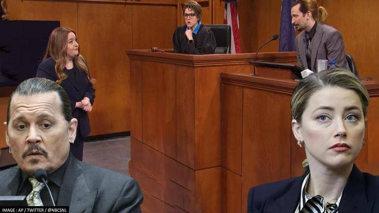 'SNL' Cold Open takes a hilarious dig at Johnny Depp-Amber Heard ...