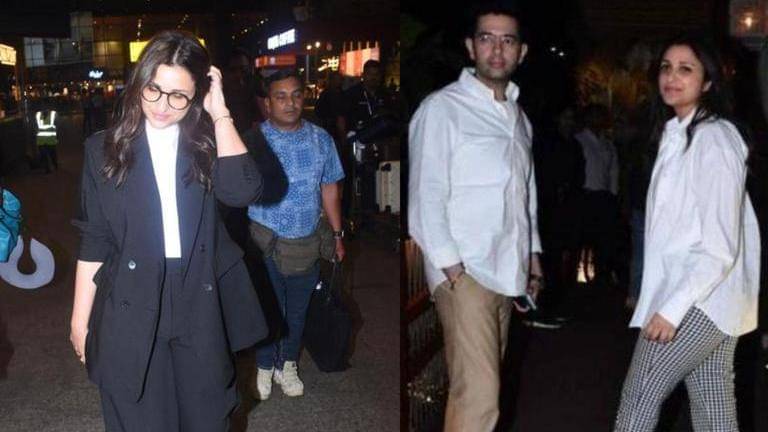 Parineeti Chopra blushes as paps ask her about engagement with Raghav Chadha | WATCH | Republic ...