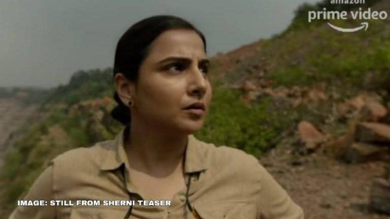 Sherni teaser featuring Vidya Balan unveiled, fans call it 'intriguing ...