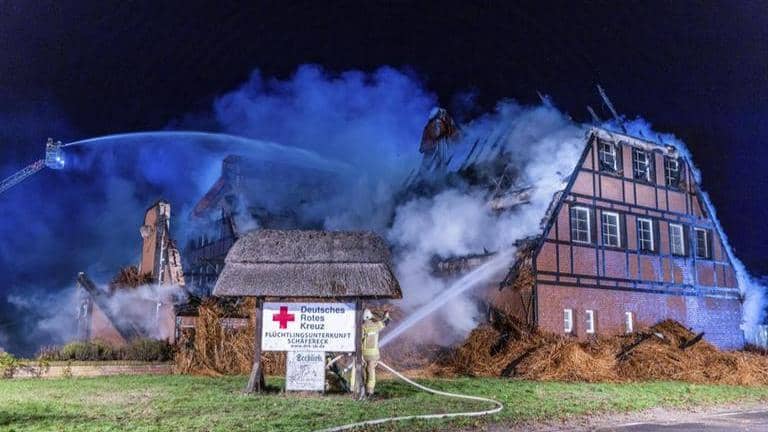 Fire destroys refugee shelter for Ukrainians in Germany- Republic World