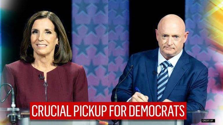 Us Election 2020 Dem Rep And Ex Astronaut Mark Kelly Wins Us Senate Seat