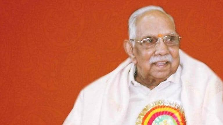 Veteran RSS leader P Parameswaran cremated | Republic World