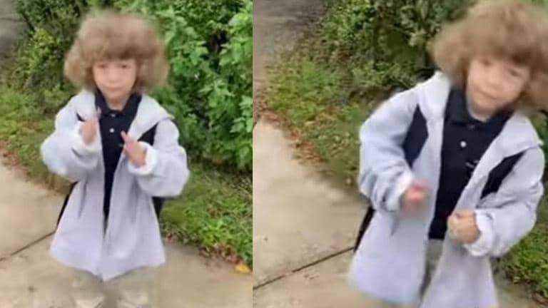 Schoolgoing kid sends internet into frenzy with 'cute' dance steps at ...